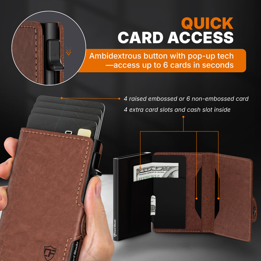 Credit Card Wallet & RFID Wallet Minimalist Designs | Conceal Plus
