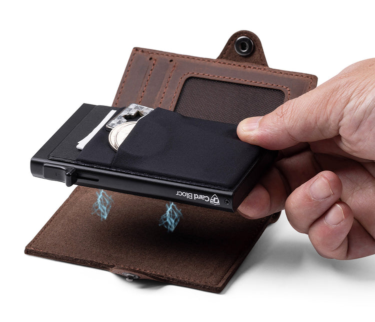 Card Blocr Magnetic iPhone Wallet - Pop Up Magsafe Wallet, Thin Metal ...