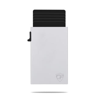 Card Blocr Credit Card Holder Silver Trigger Wallet – Conceal Plus
